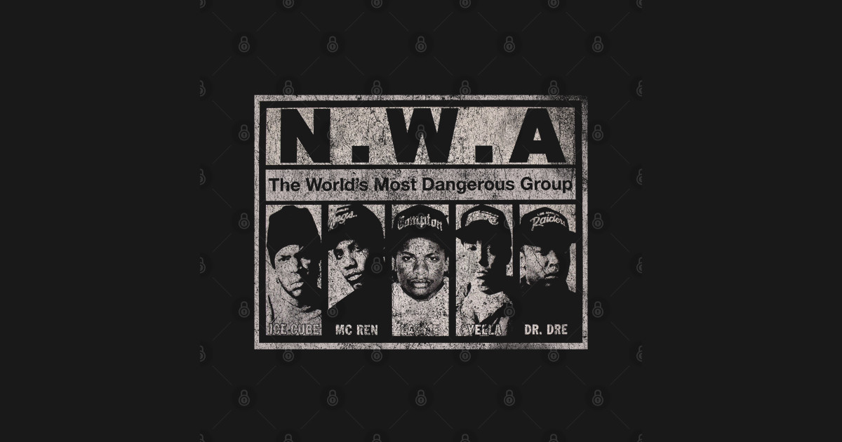 N.W.A Vintage - Nwa - T-Shirt | TeePublic