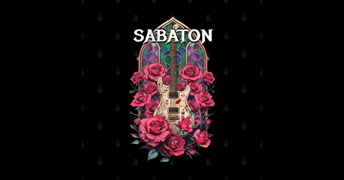 SABATON BAND FAN ART - Sabaton Band Fan Art - Sticker | TeePublic