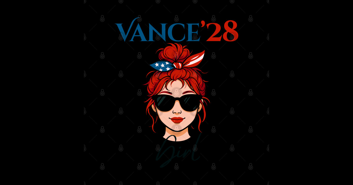 Vance Girl - Vance 2028 - Sticker | TeePublic