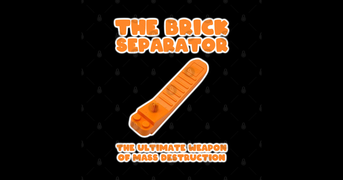 Brick Separator - Lego - Sticker | TeePublic