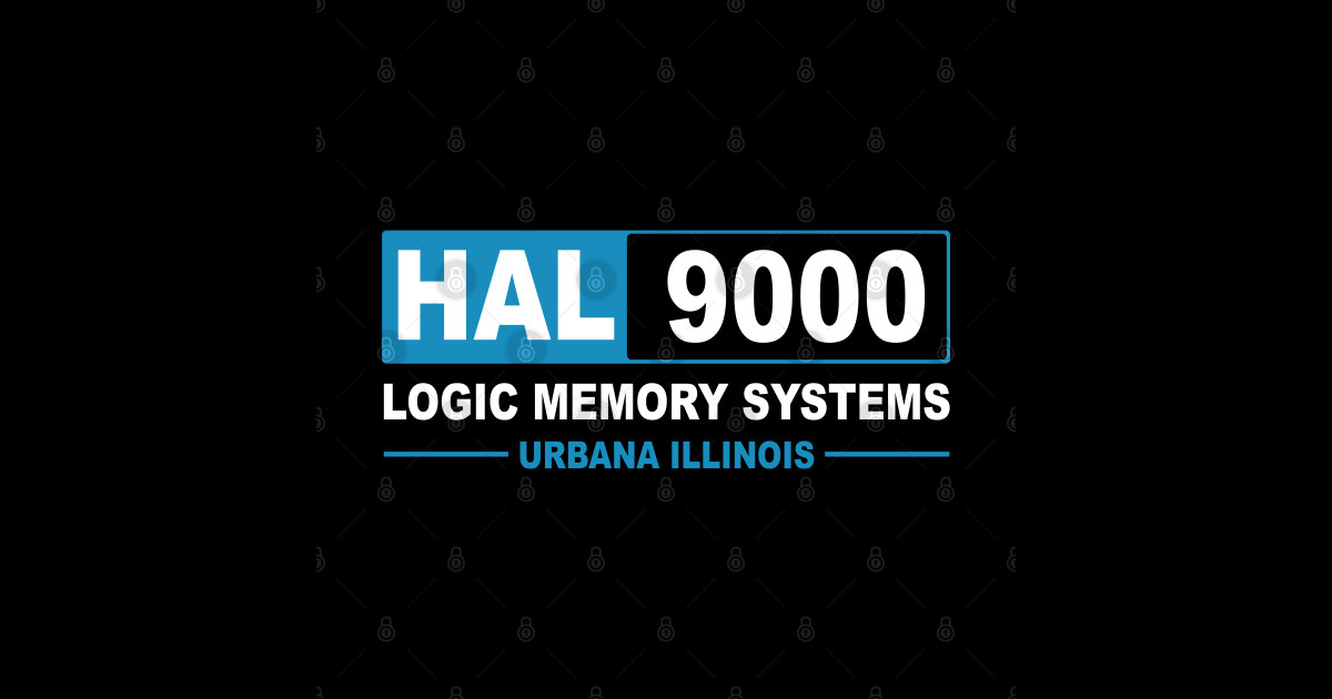 Hal 9000 Logic Memory Systems - 2001 A Space Odyssey - Sticker | TeePublic