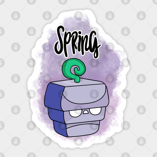 Spring - Blox Fruits - Spring Blox Fruits - Sticker | TeePublic