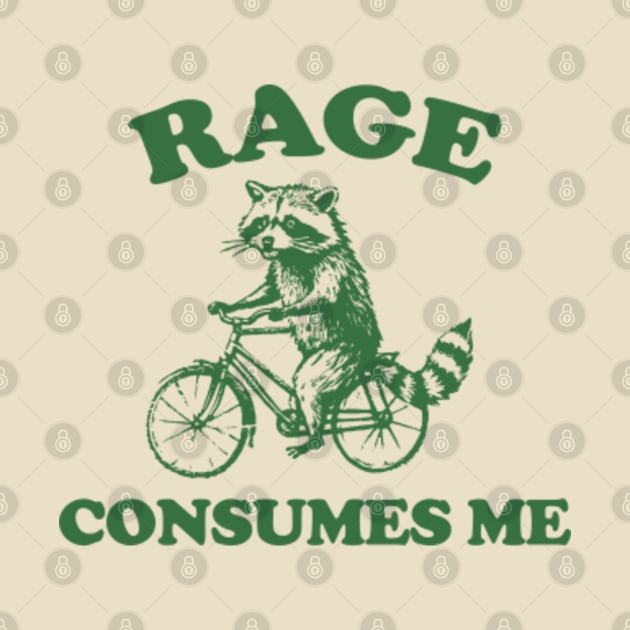 Rage Consumes Me Vintage Style Shirt, Retro Cartoon T Shirt, Weird T ...
