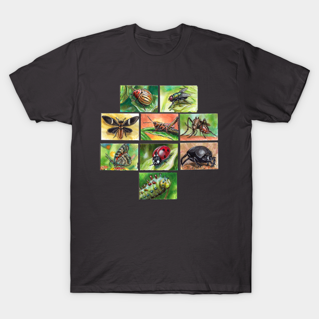 Insects - Bugs - T-Shirt | TeePublic