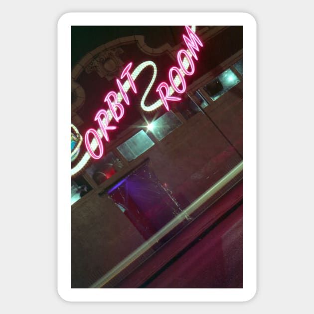 1980's Chicago Orbit Room - 1980s - Sticker | TeePublic