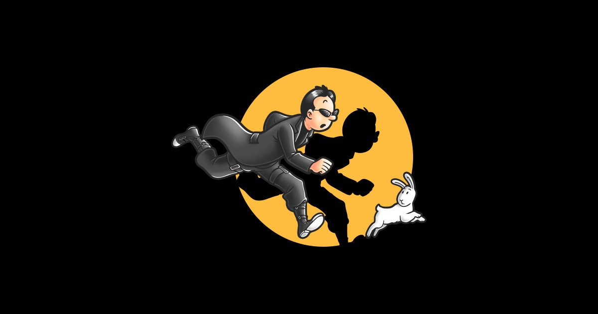 Follow the white rabbit - Matrix - Posters and Art Prints | TeePublic