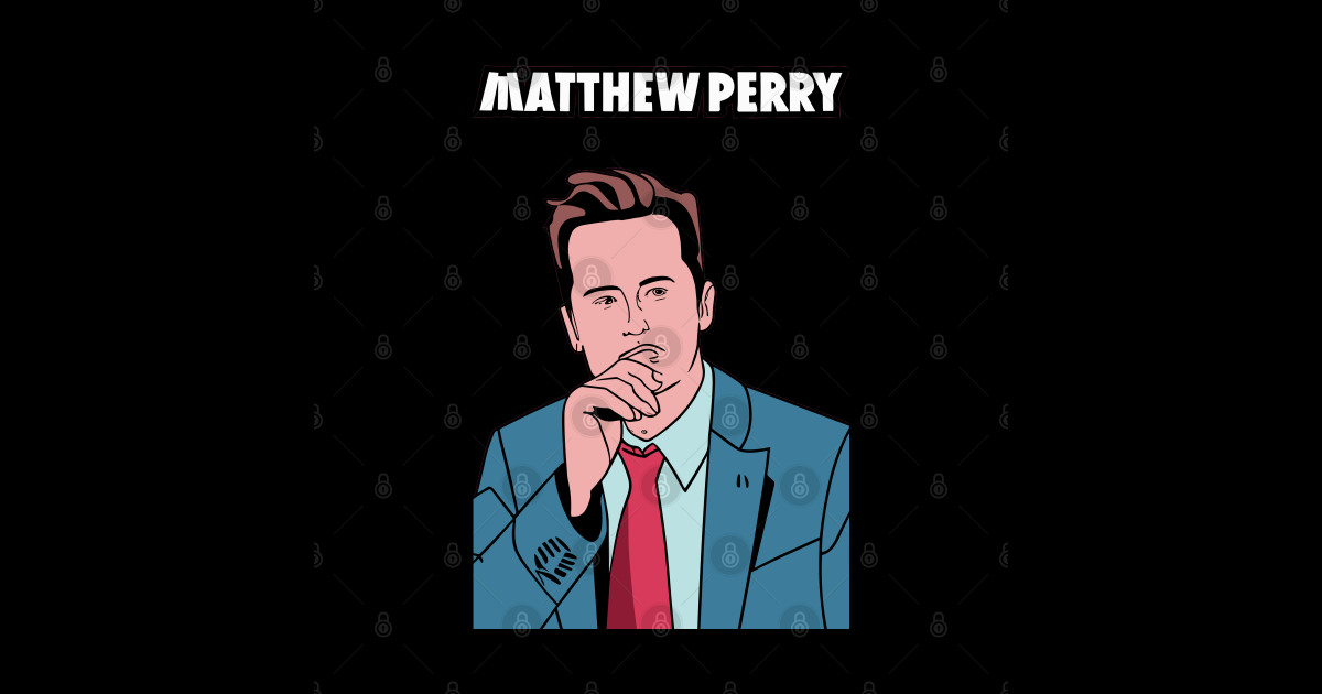 Matthew Perry - Friends - Sticker | TeePublic