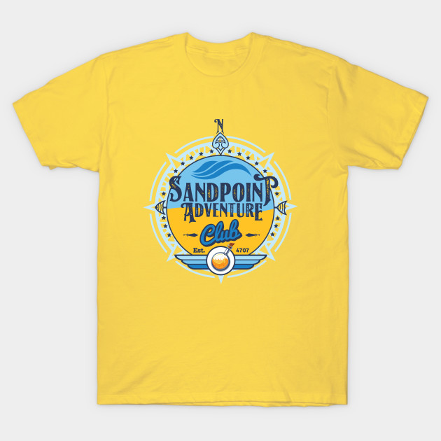 Sandpoint Adventure Club - Pathfinder - T-Shirt | TeePublic