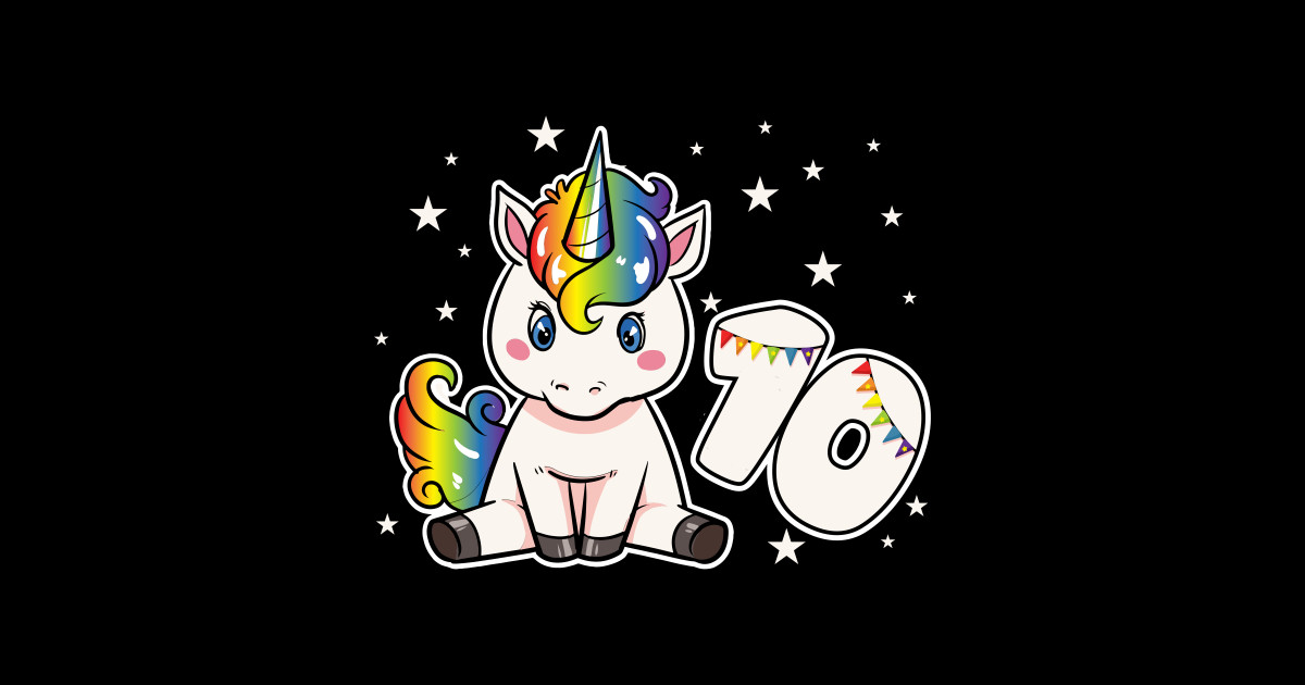 10th Birthday Unicorn 10 Years Old Girl Rainbow 10th Birthday 10th-birthday-unicorn-10-years-old-girl-rainbow-10th-birthday