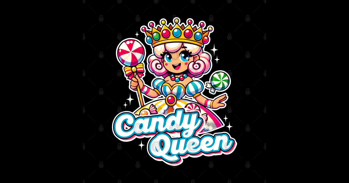 Candy Queen - Candy Cuties - Sticker | TeePublic