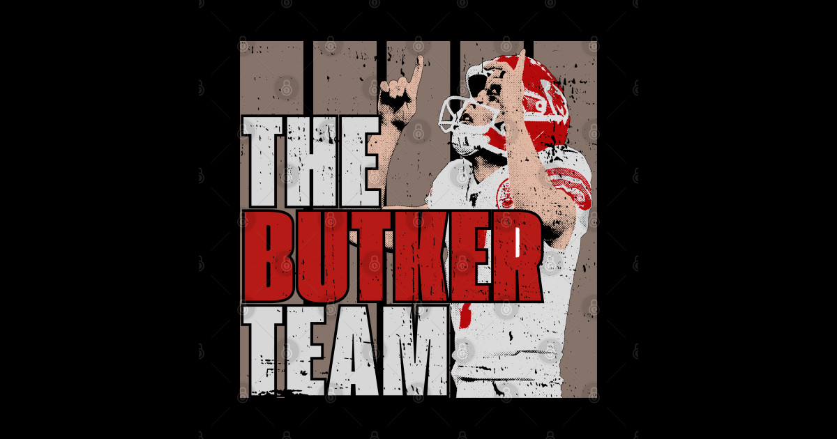the butker team - Harrison Butker - Sticker | TeePublic
