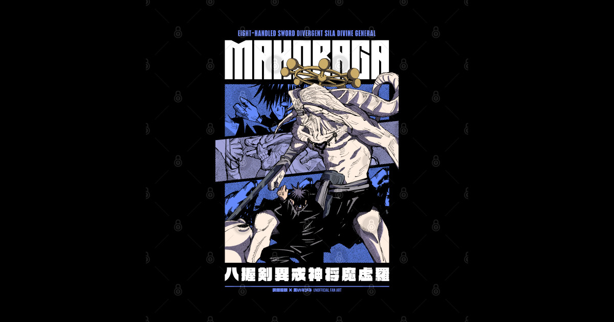 THE DIVINE GENERAL I | ANIME AND MANGA DESIGN - Mahoraga - Magnet ...
