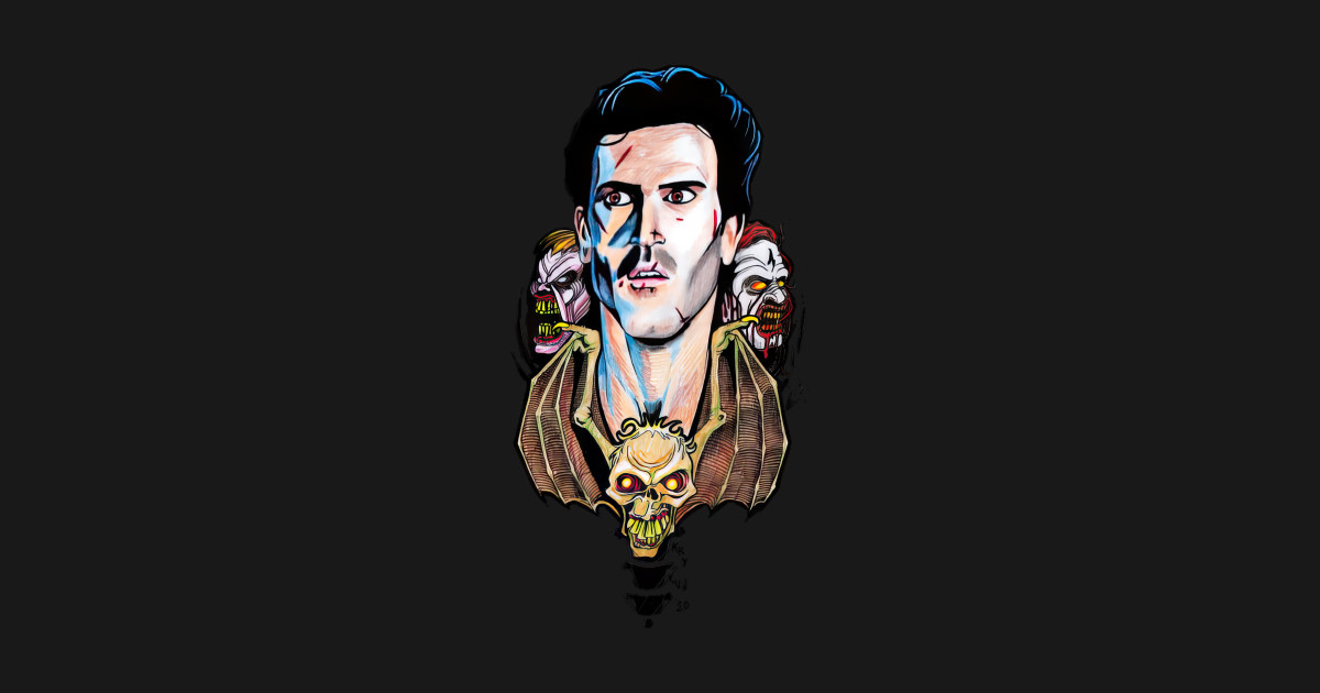 The Evil Dead Reimagined Cool - hachara tayra #5732 - Evil Dead - T ...