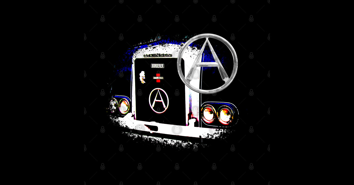 Atkinson Borderer classic 1970s British heavy lorry elements with badge ...