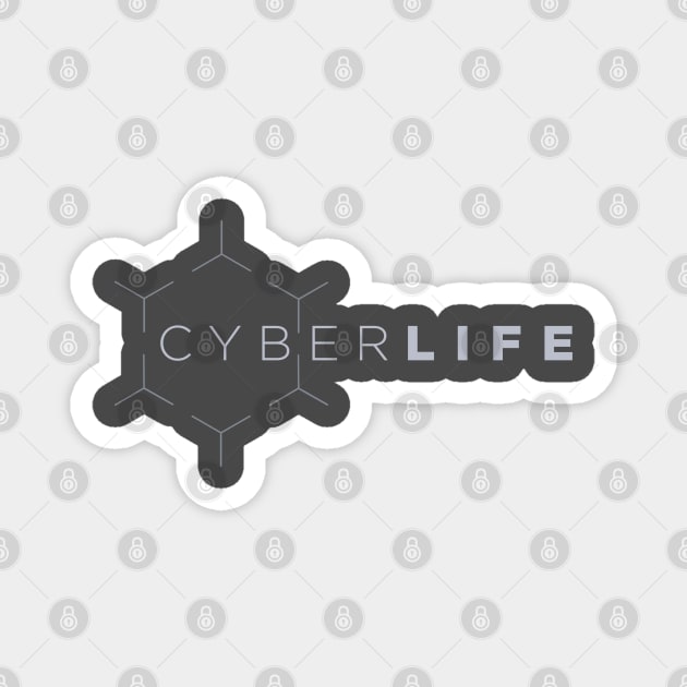 Cyberlife logo (No Background) - Cyberlife - Magnet | TeePublic