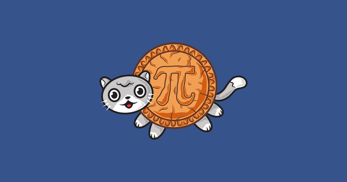 CAT-PI-PIE - Pi - T-Shirt | TeePublic