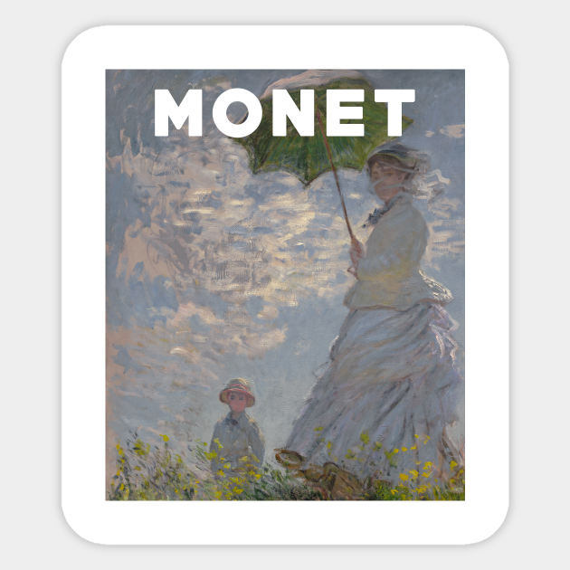 Monet Poster - Monet - Sticker | TeePublic