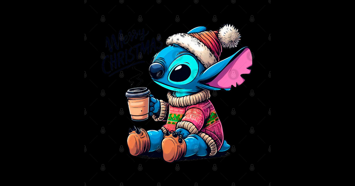 Stitchmas - Stitchmas - Sticker | TeePublic