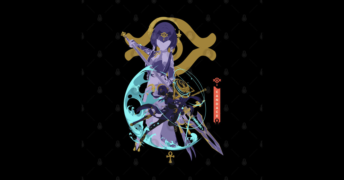 Candace - Genshin Impact - Sticker | TeePublic