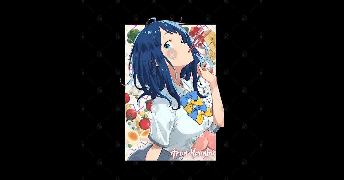 Anna Yanami | Makeine - Too Many Losing Heroines - Sticker | TeePublic