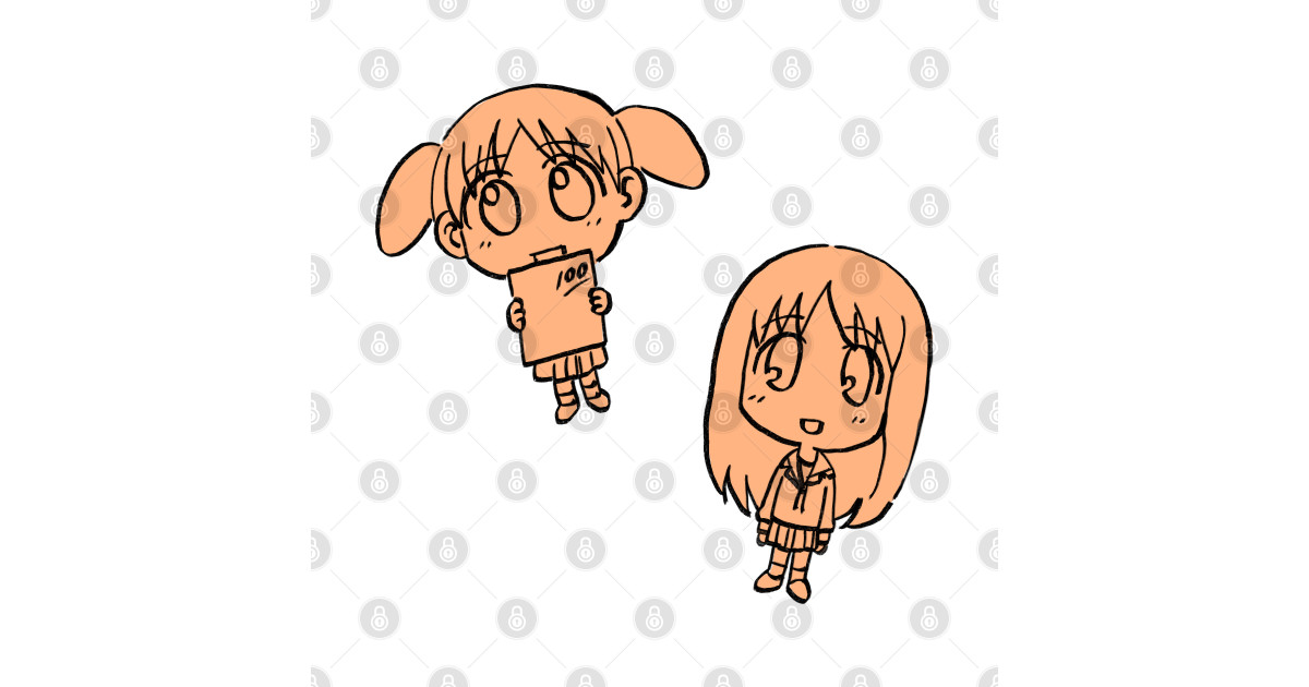 I draw chibi osaka and chiyo chan / azumanga daioh - Azumanga Daioh - T ...
