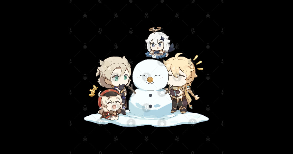 Winter Season [Genshin Impact] - Genshin Impact - Sticker | TeePublic