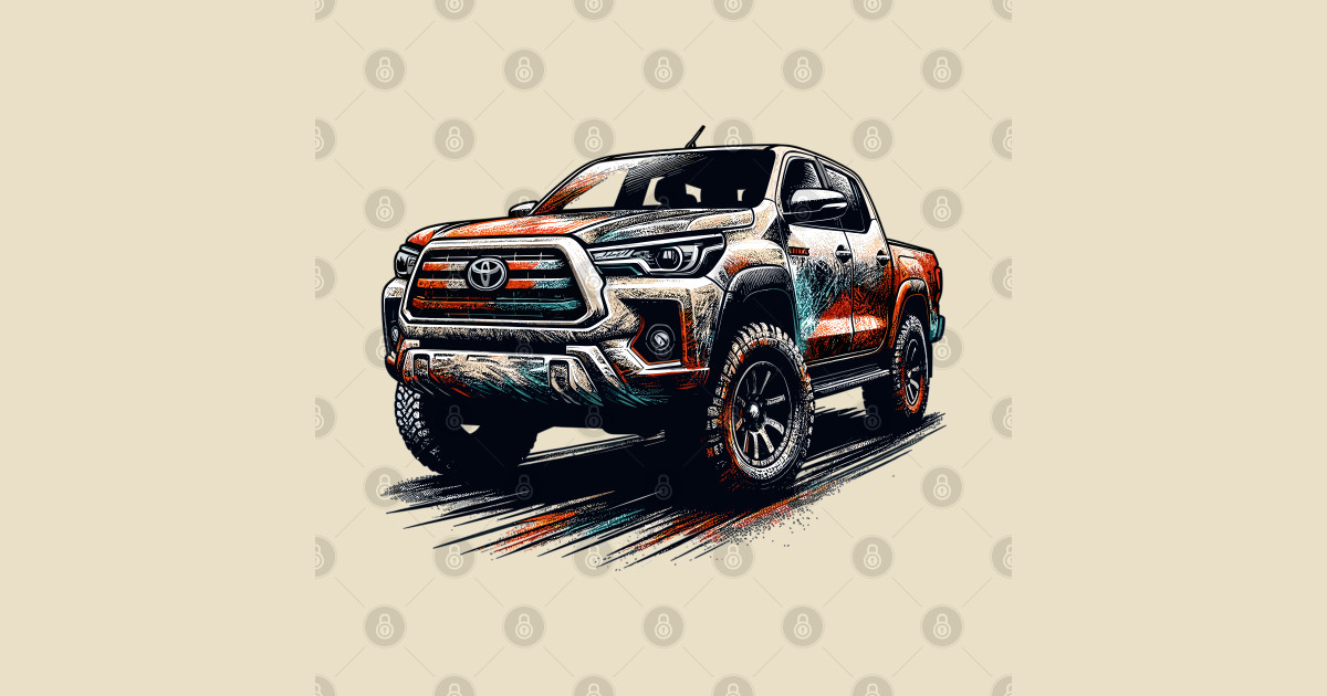 Toyota Hilux - Toyota - T-Shirt | TeePublic