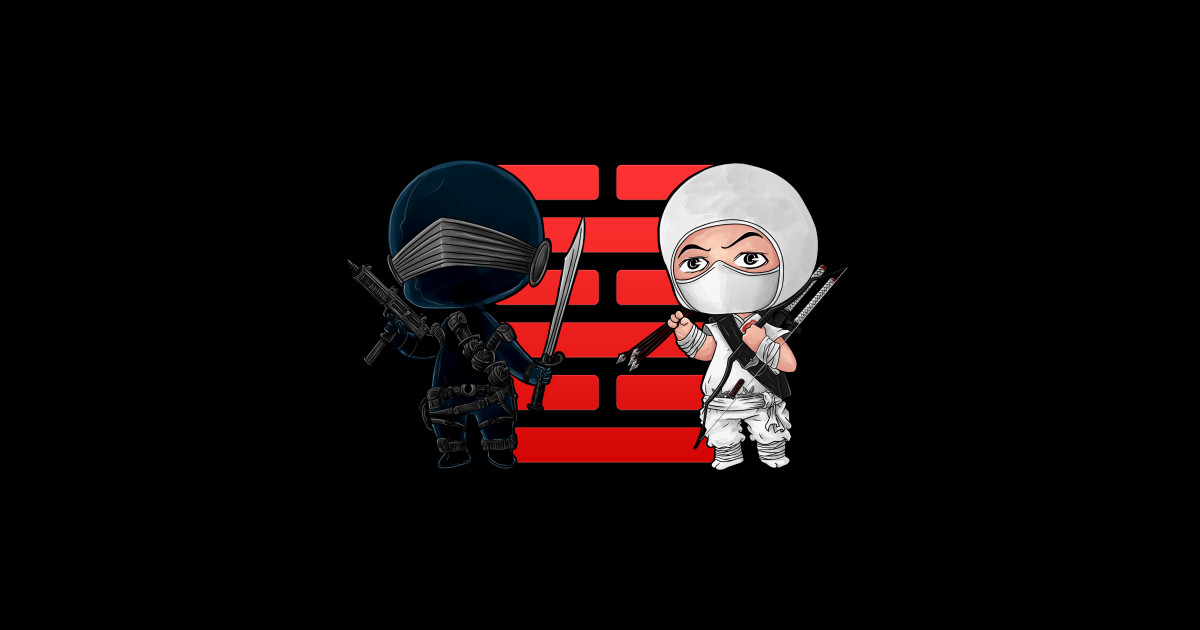 Snake Eyes and Storm Shadow of the Arashikage Clan - Ninjas - Tapestry ...