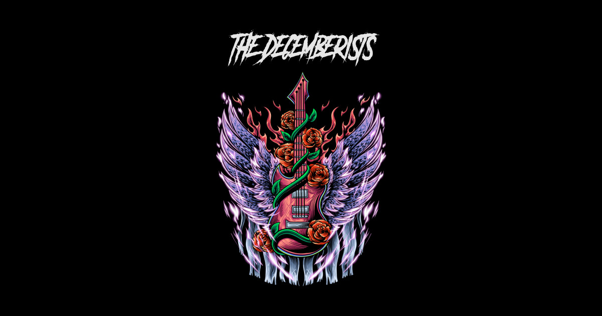 THE DECEMBERISTS VTG FAN ART - The Decemberists Vtg Fan Art - Sticker ...