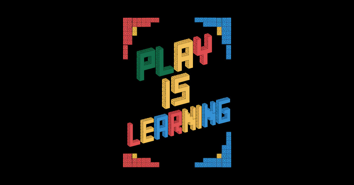 Play is Learning - Play Is Learning - Sticker | TeePublic