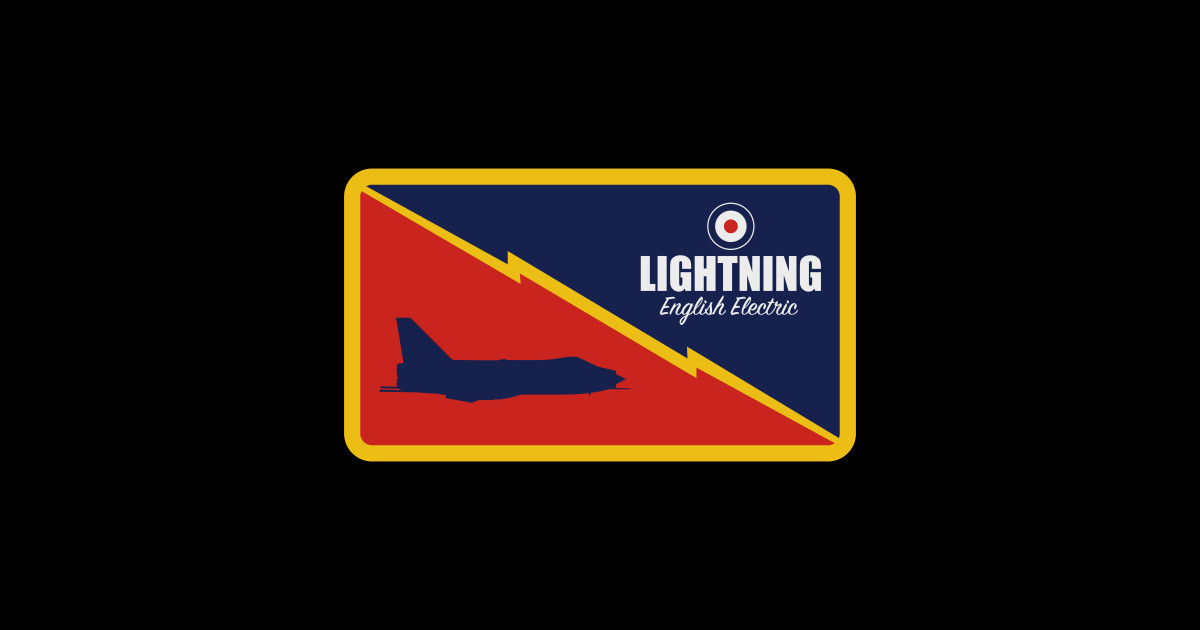 English Electric Lightning - Raf Lightning Fighter - Sticker | TeePublic