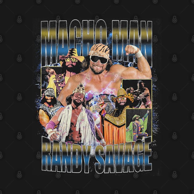 Macho Man Randy Savage - Macho Man Randy Savage - T-Shirt | TeePublic