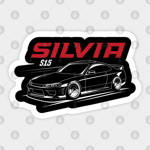 Nissan Silvia s15 - Nissan Silvia S15 - Sticker | TeePublic