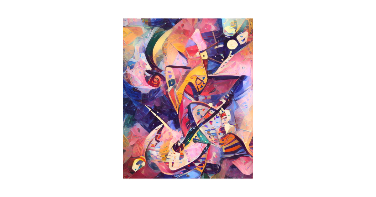 Colorful Kandinsky - Kandinsky - T-Shirt | TeePublic