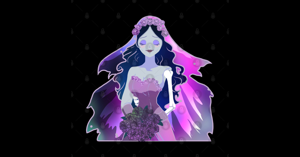 Emily the Corpse bride - Corpse Bride - Sticker | TeePublic
