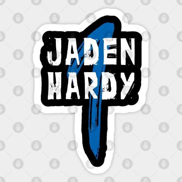 Jaden Hardy 1 - Dallas - Sticker | TeePublic
