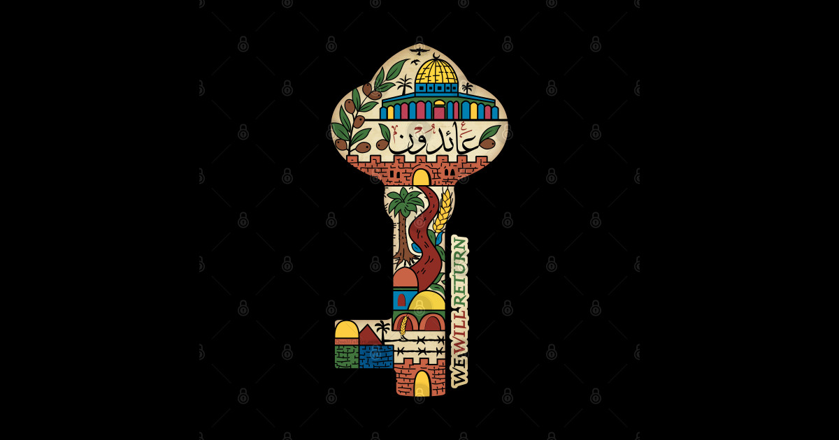 Palestinian Key of Return, Palestine Freedom Human Rights Support ...