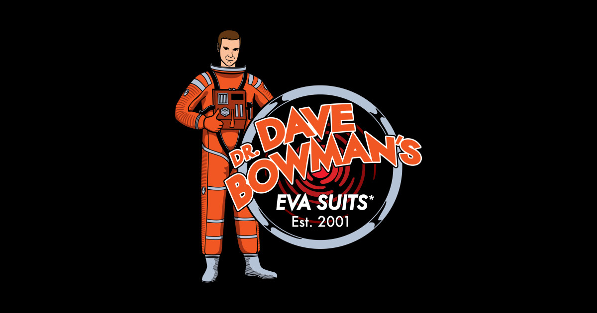 Dave Bowman's EVA Suits - 2001 - Sticker | TeePublic