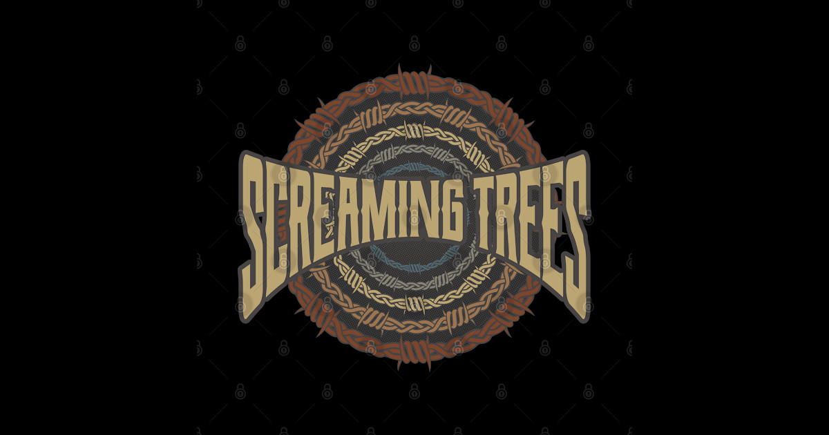 Screaming Trees Barbed Wire - Musician - Sticker | TeePublic