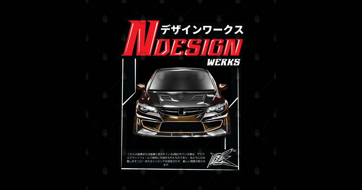 honda civic fd2 pearl black - Civic Fd - Sticker | TeePublic