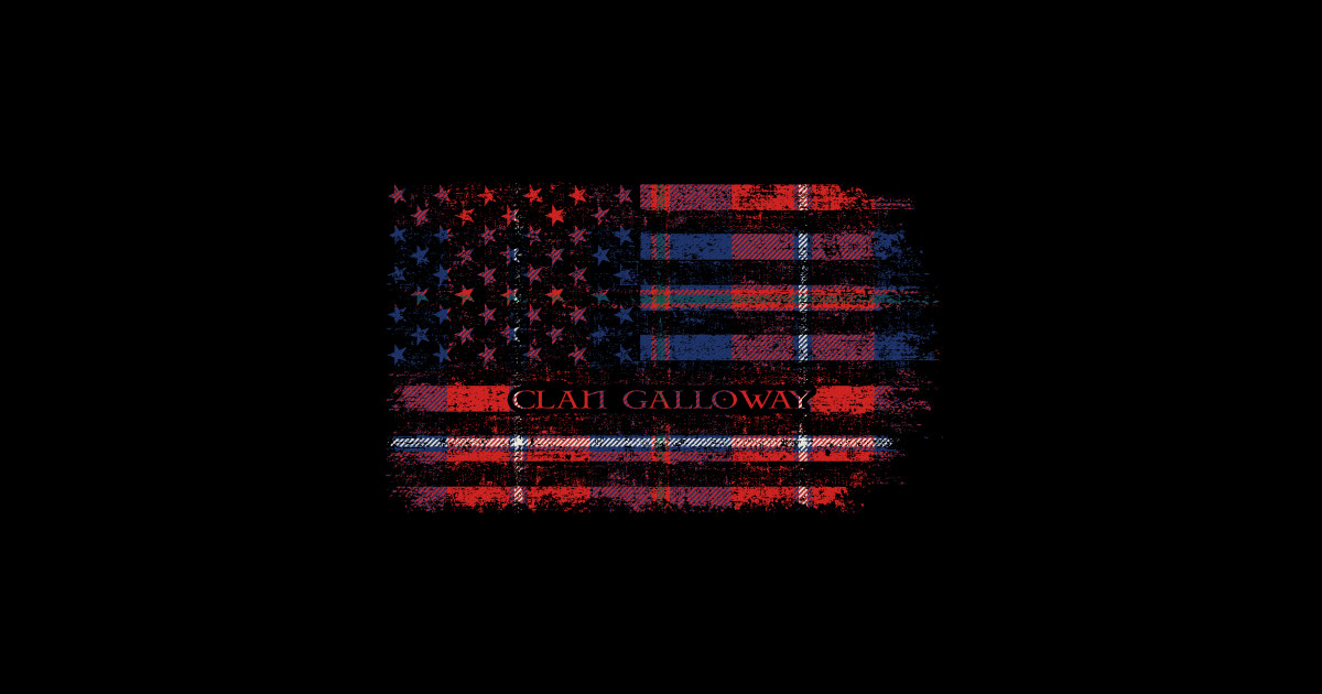 Clan Galloway Red Scottish tartan US flag kilt Scotland - Scotland Clan ...
