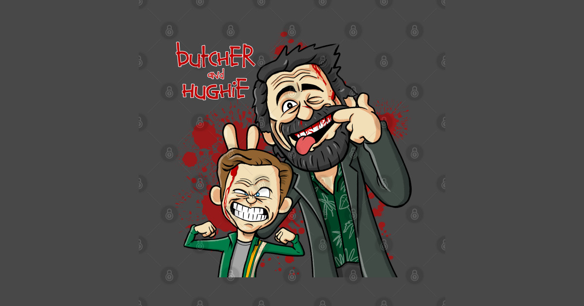 Butcher and Hughie - Series Tv - Kids T-Shirt | TeePublic