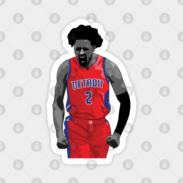 Cade Cunningham Vector Celebration - Cade Cunningham - Magnet | TeePublic