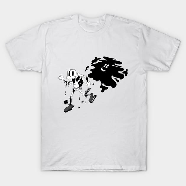 Inked bones - Bones Skeleton - T-Shirt | TeePublic