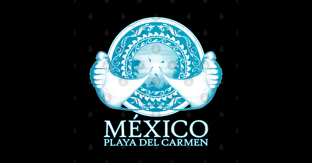 Manta Rays Playa Del Carmen Mexico Manta Rays Sticker Teepublic