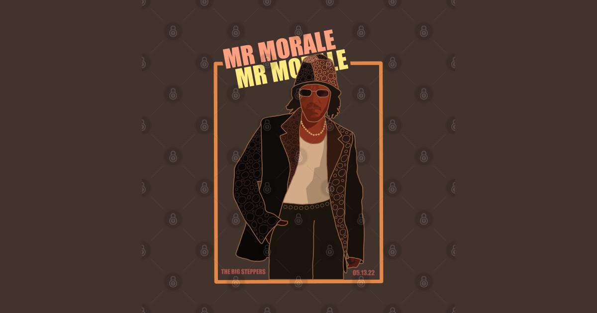 Kendrick Lamar Mr Morale & The Big Steppers Retro Design - Kendrick ...