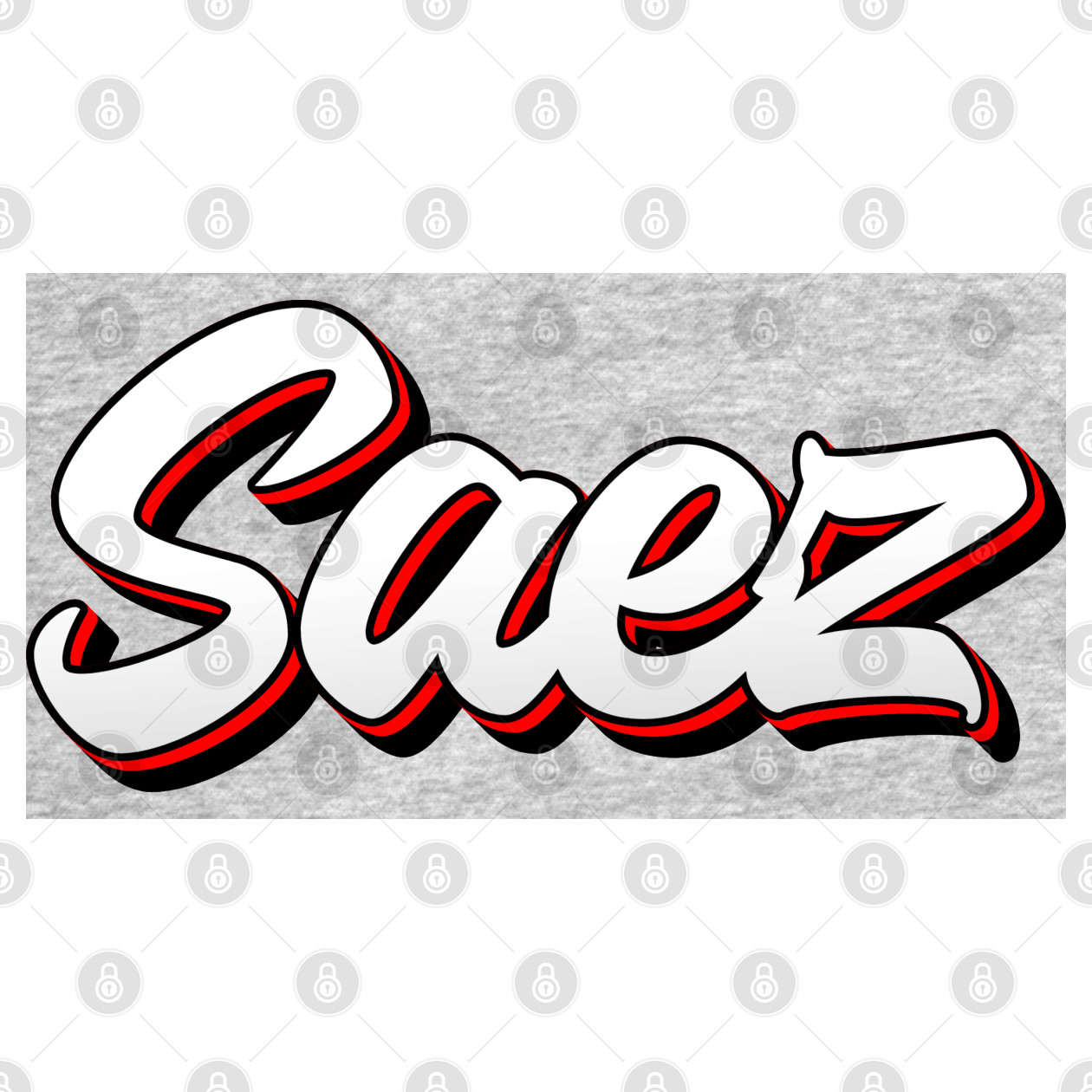 Saez name - cool 70s retro font - Saez Name Cool 70s Retro Font - T ...