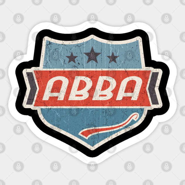 vintage - abba - Abba - Sticker | TeePublic