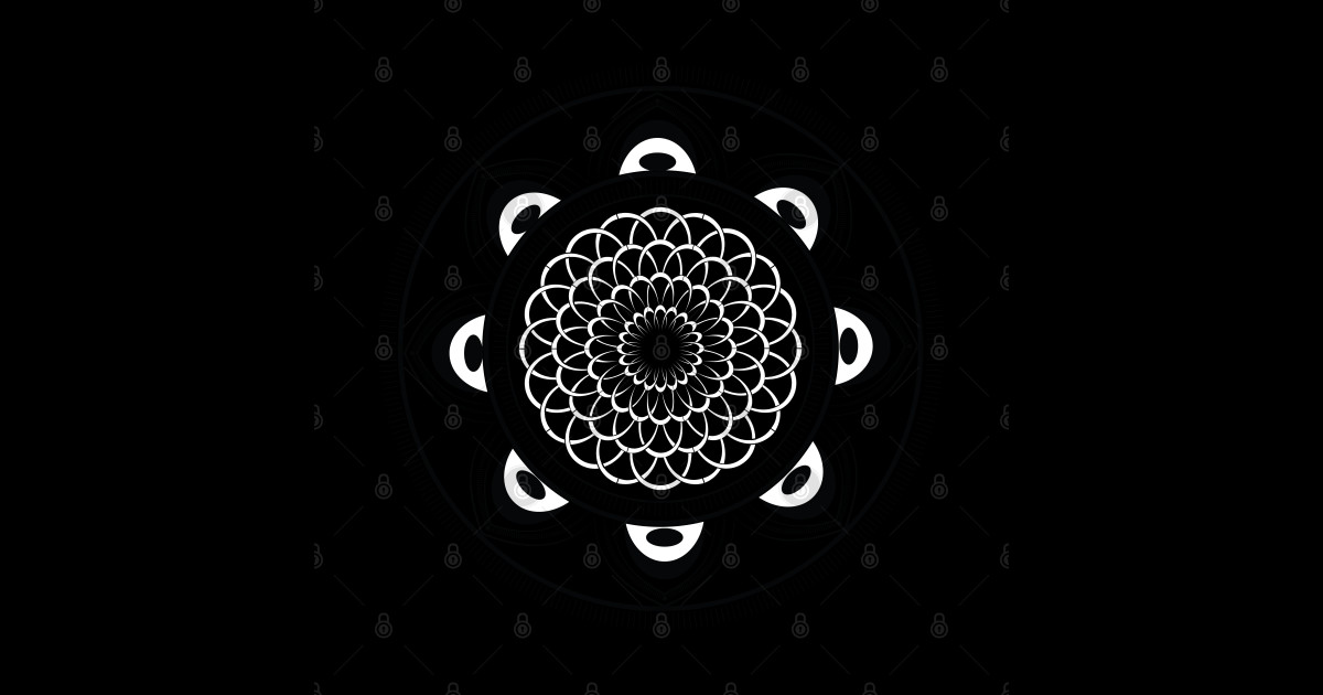 Mandala Edition - Old Yellow Bricks - Mandala - Posters and Art Prints ...