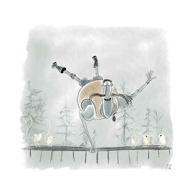 Coraline Mr. Bobinsky - Coraline - T-Shirt | TeePublic